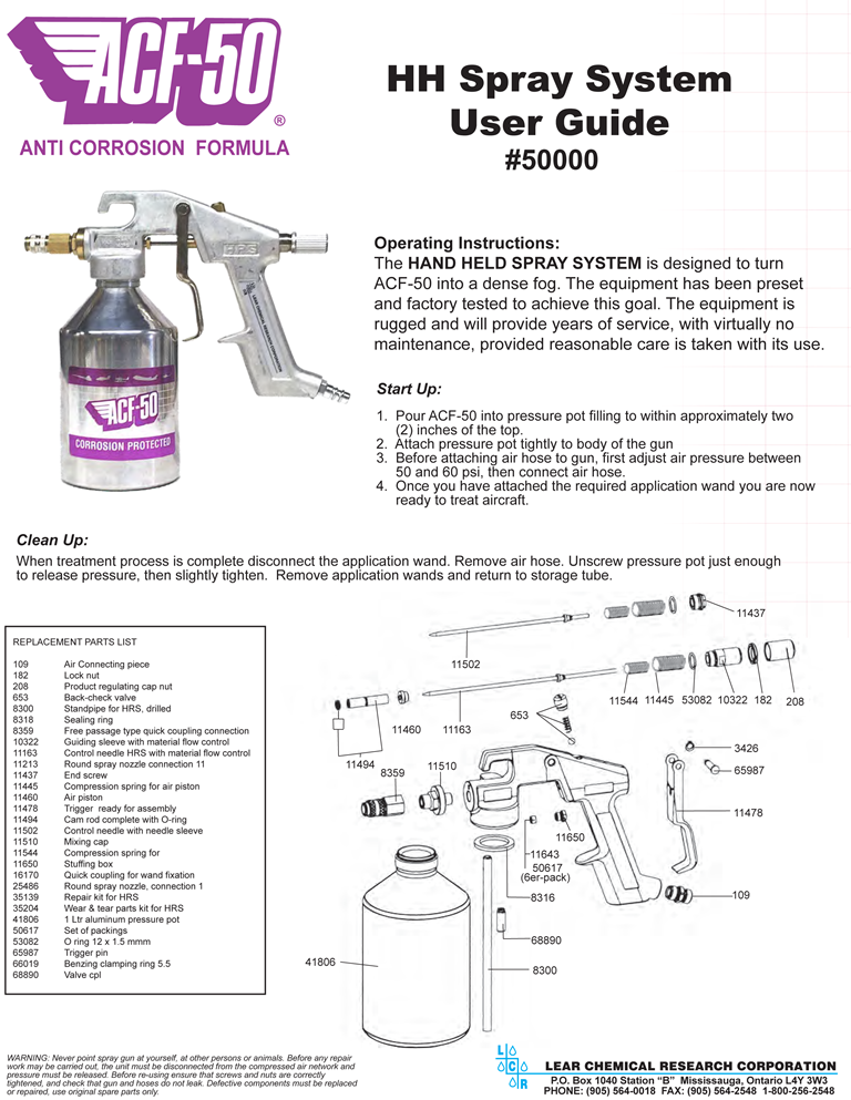 Lear Chemical Research Corporation